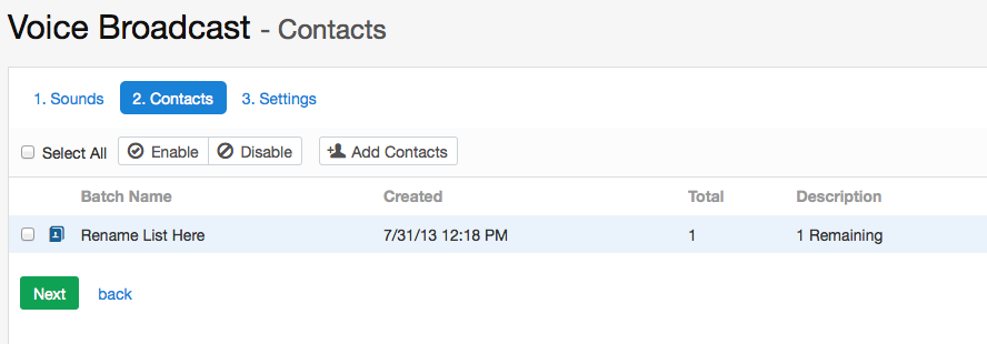 Upload Contacts | CallFire